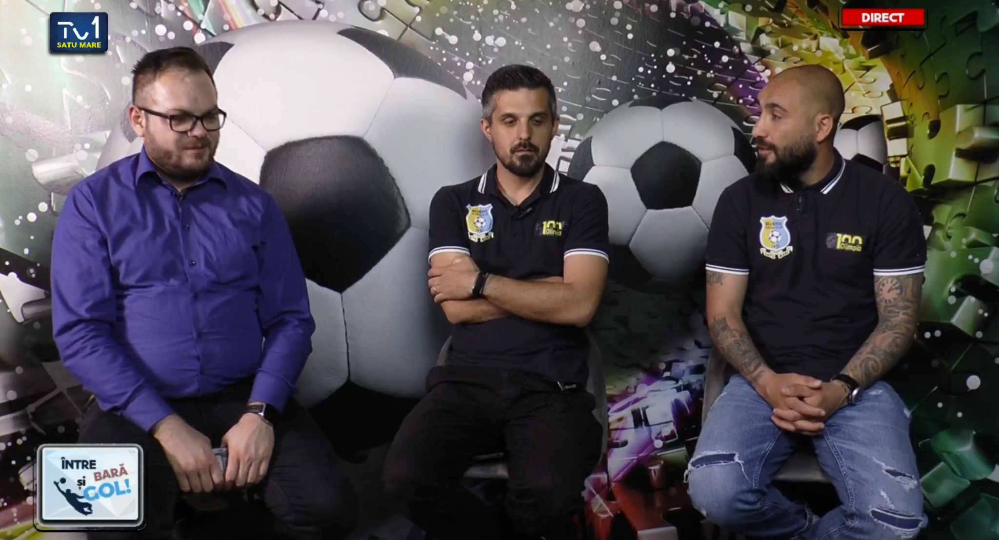 Giuseppe Funicello și Sergiu Tăbăcaru la TV1 Satu Mare - Olimpia MCMXXI ...